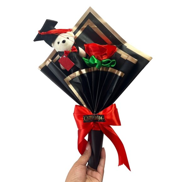 Other | Graduation Eternal Ribbon Rose Handmade Fake Flower | Poshmark